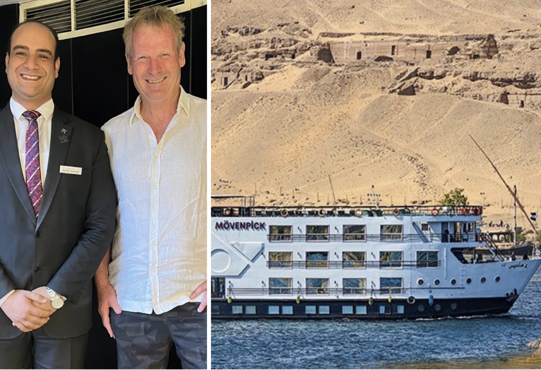 A joyful Israeli couple travel alone in Egypt - Cruising the Nile river ...