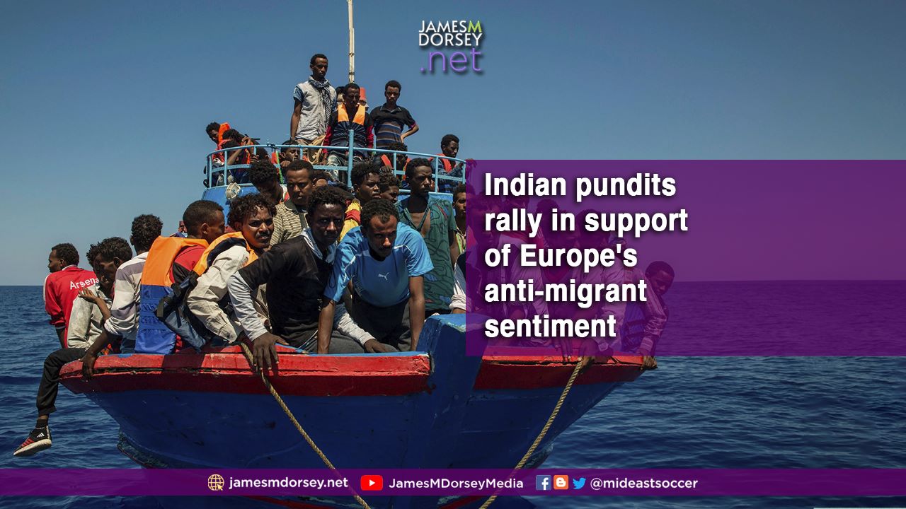 Indian pundits rally in support of Europe's anti-migrant sentiment ...