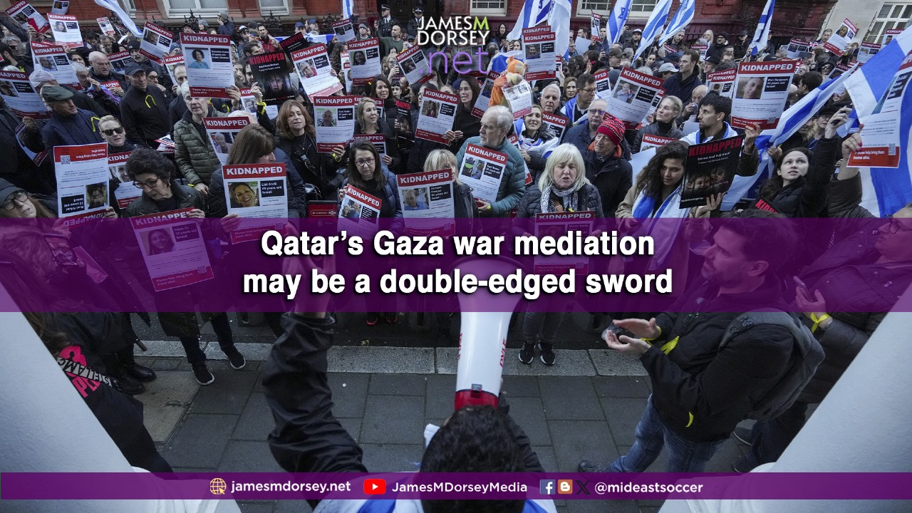The Blogs: Qatar’s Gaza war mediation may be a double-edged sword ...