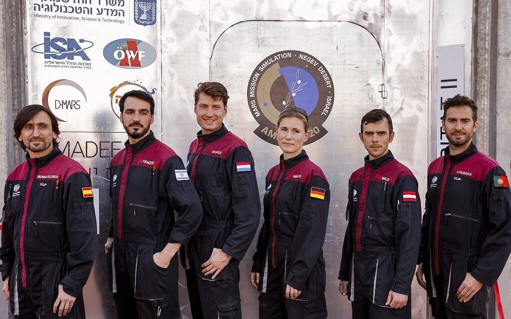 Dans le désert israélien, des astronautes simulent la "vie sur Mars ...