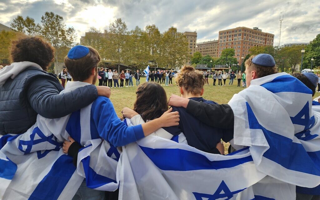 Local Jewish college students host rally in support of Israel | The ...