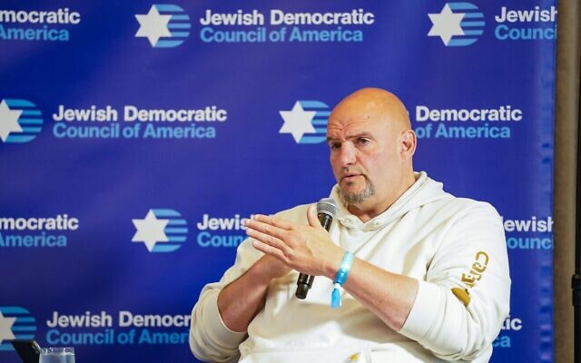 Fetterman hospitalized after fall near his Braddock home | The ...