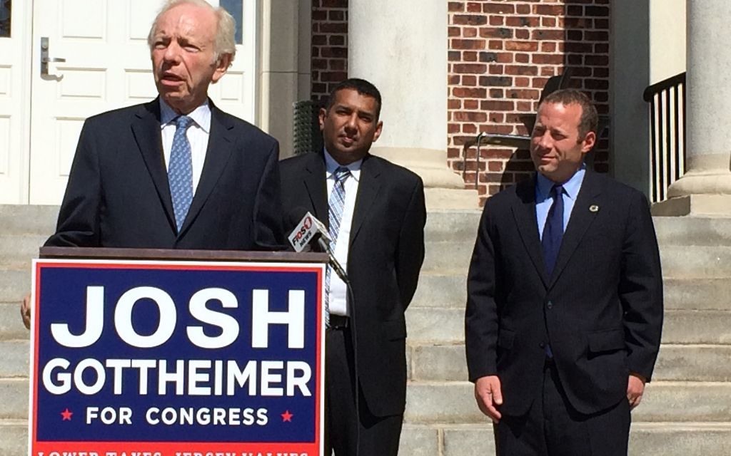 Joe Lieberman endorses Josh Gottheimer for Congress | The Jewish Standard