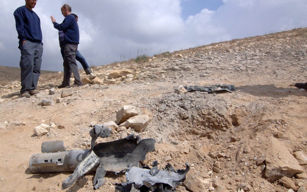Rockets pound Israel's south | The Times of Israel