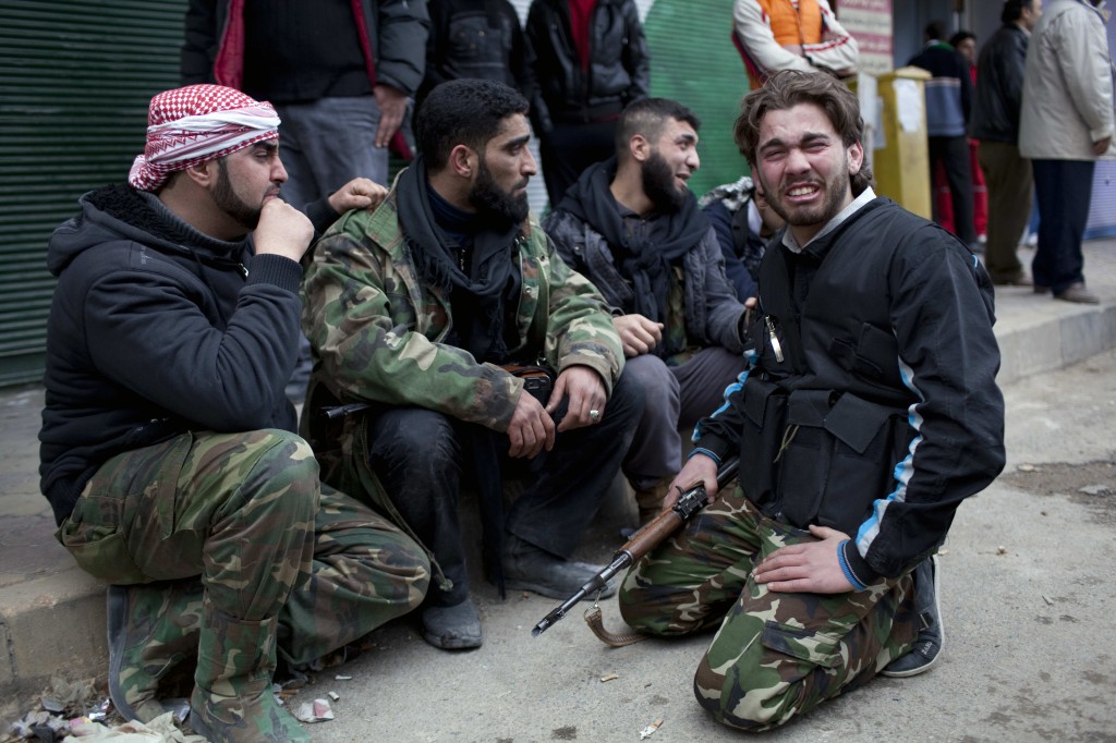 Journalist recounts fleeing Syrian city under fire | The Times of Israel