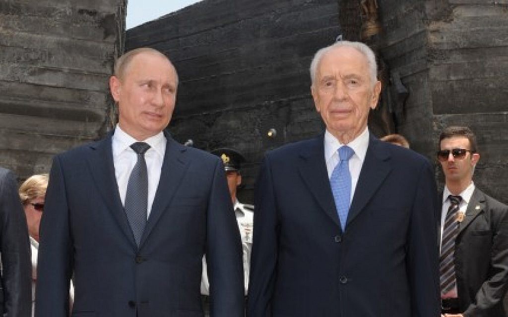 Putin says a peaceful Israel is in Russia's interest | The Times of Israel