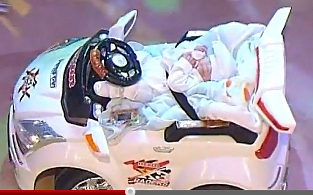 Speeding baby hits 100K on YouTube | The Times of Israel