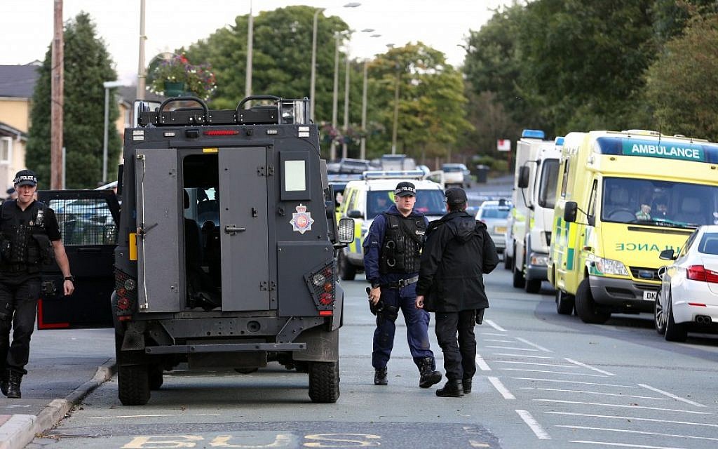 Britain shocked by police officers' killings | The Times of Israel