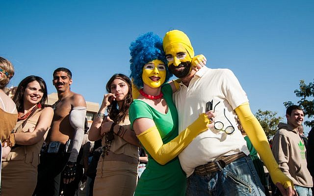 BGU celebrates late Purim | The Times of Israel