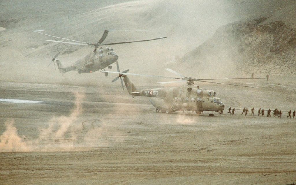 Taliban capture 9 from helicopter in Afghanistan | The Times of Israel