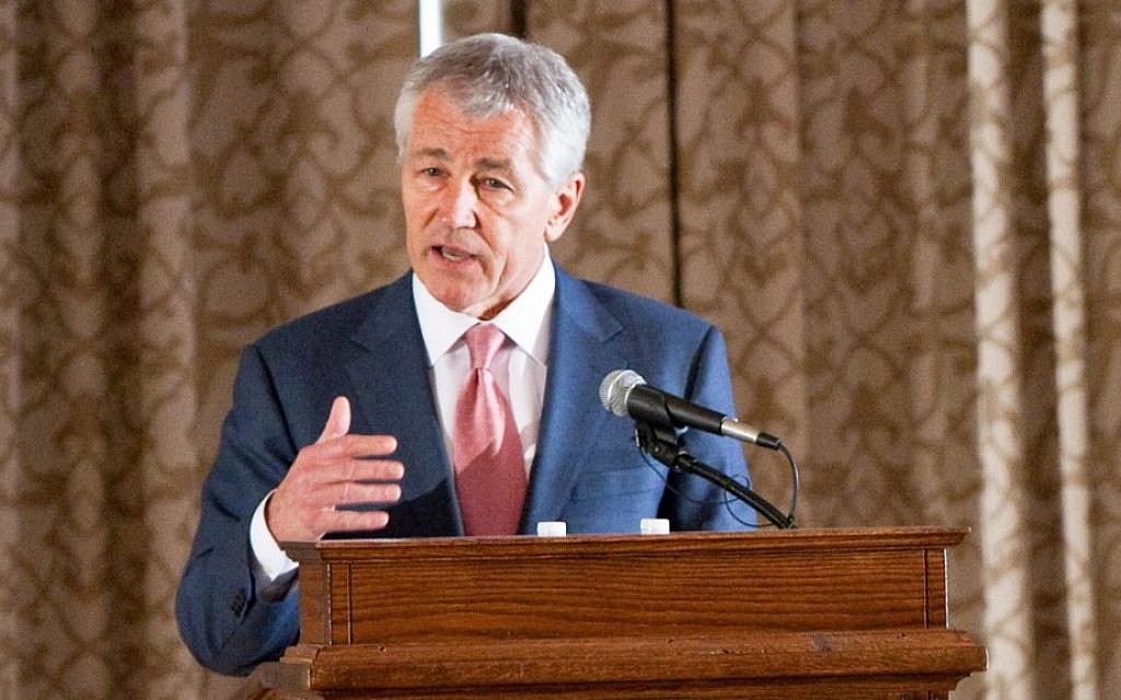 Hagel kicks off first Mideast visit in Israel | The Times of Israel