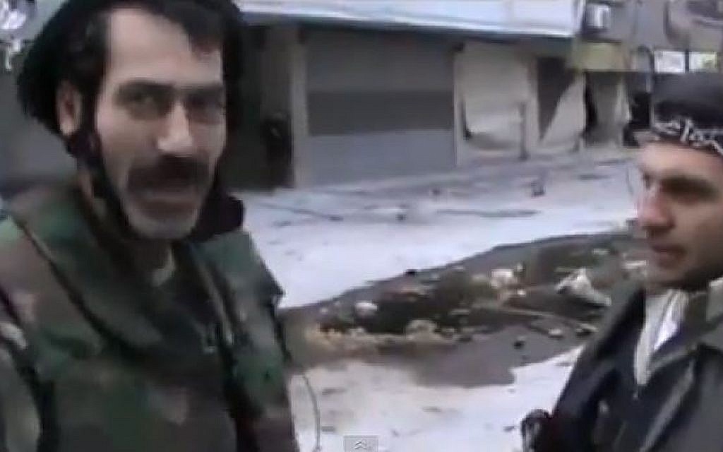 Syrian officer greets rebels as 'brothers' | The Times of Israel