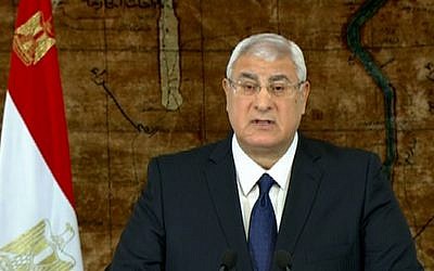 Adly Mansour | The Times of Israel