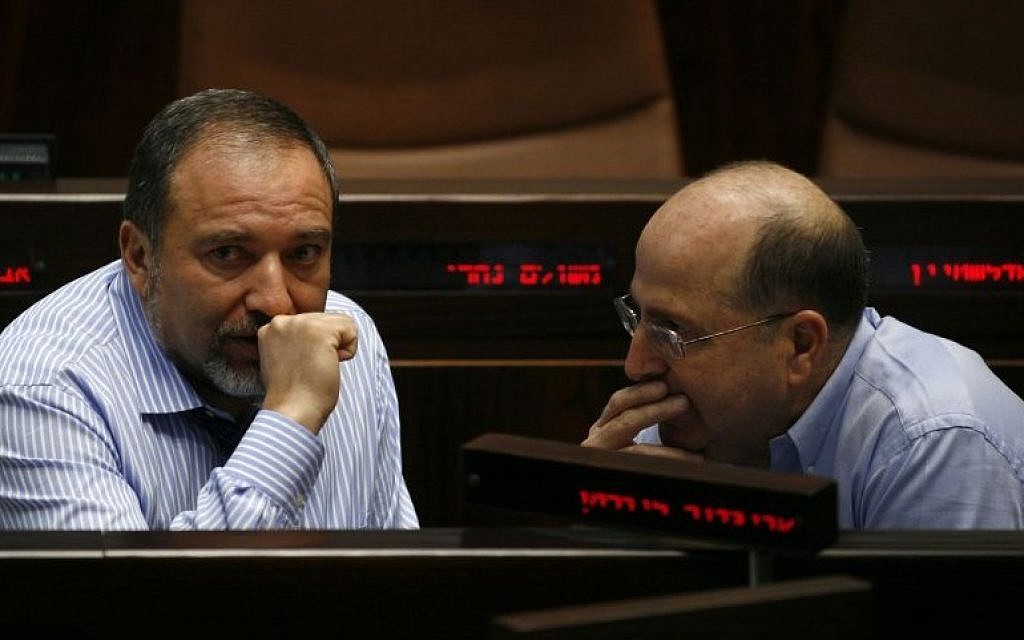 Ya'alon, Liberman lead the pack as potential heirs to Netanyahu | The ...
