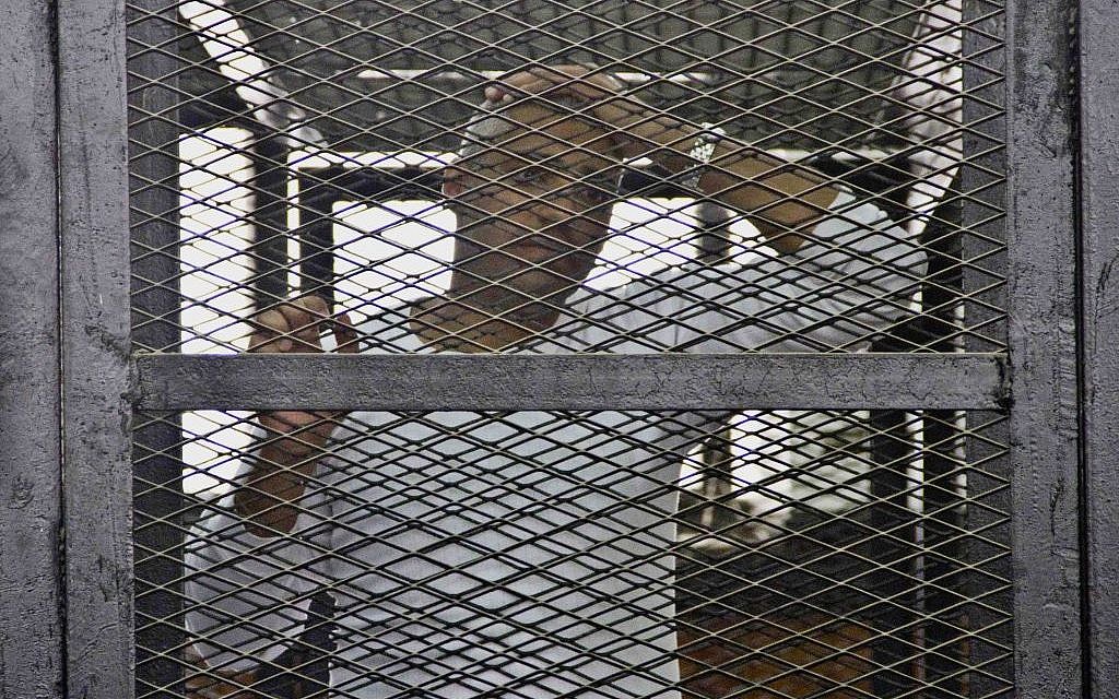 Al-Jazeera reporter held in Egypt appeals to judge | The Times of Israel