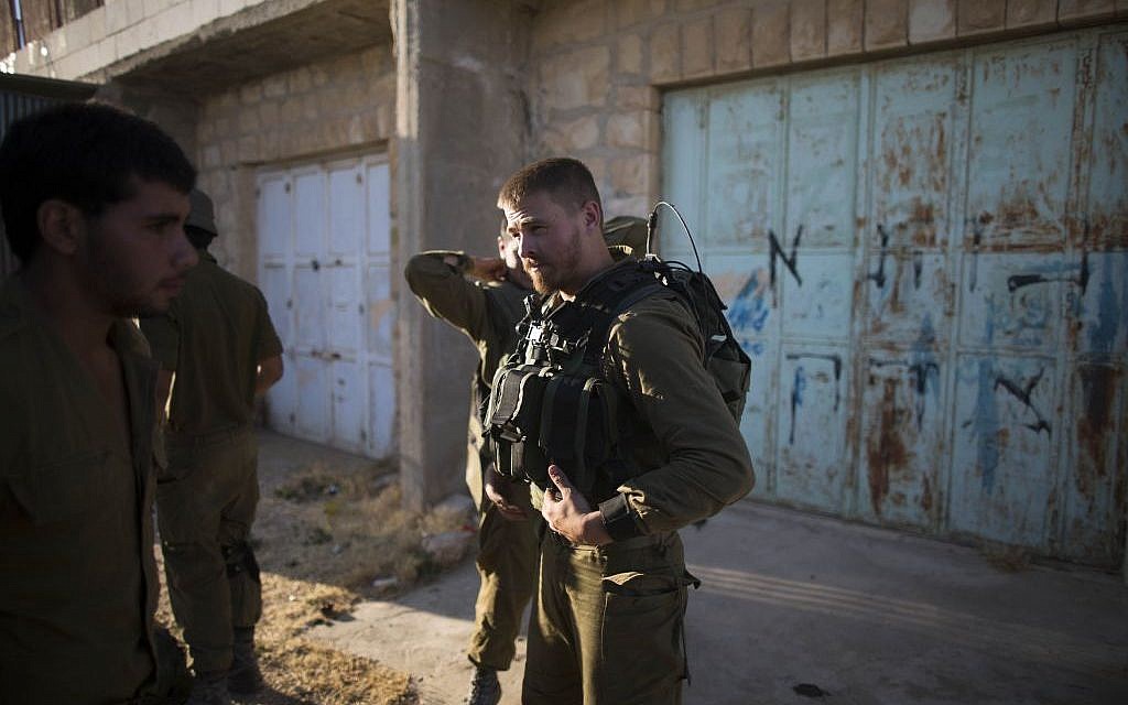 Israel rounds up senior Hamas men in West Bank sweep | The Times of Israel