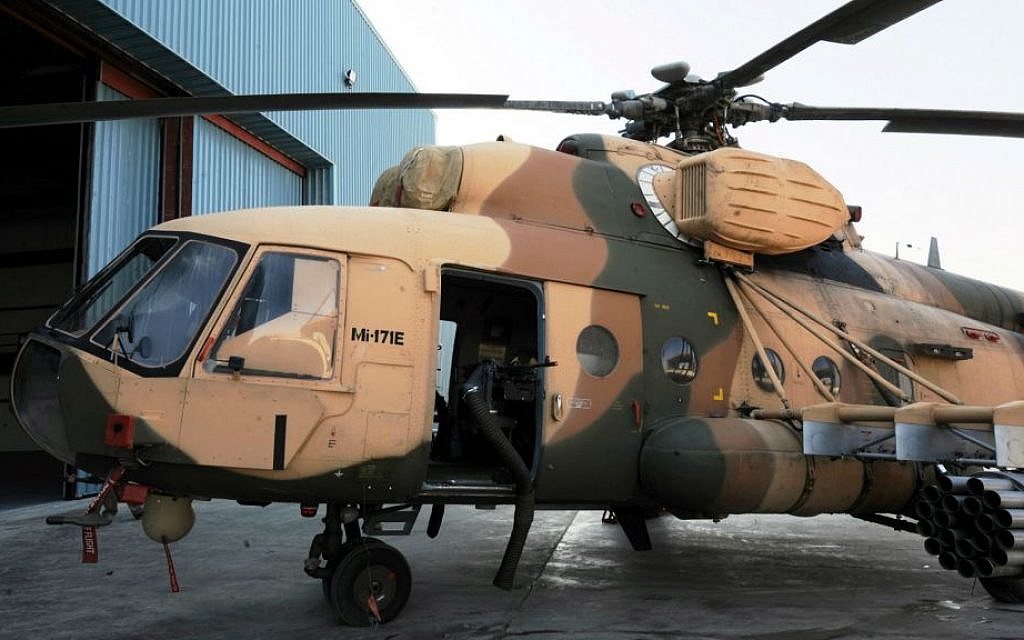 Iraqi military helicopter crashes delivering aid | The Times of Israel