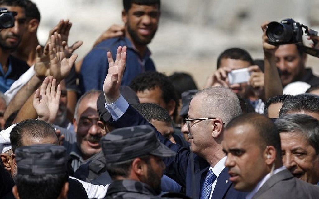 Hamas official calls to dismantle Palestinian unity government | The ...