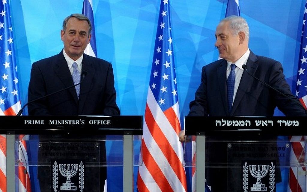 Meeting in Jerusalem, Netanyahu, Boehner hail US-Israel ties | The ...