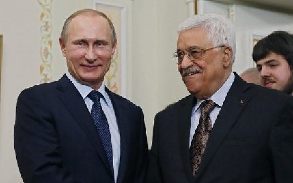 Abbas to meet Putin in Moscow in May | The Times of Israel