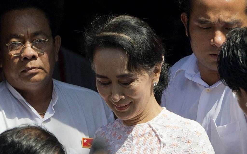 Myanmar ruling party headed for rout at Suu Kyi's hands | The Times of ...