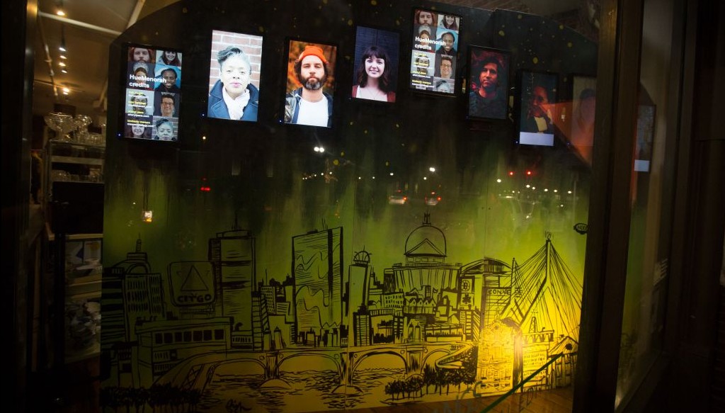 Hanukkah-inspired art installations light up Boston | The Times of Israel
