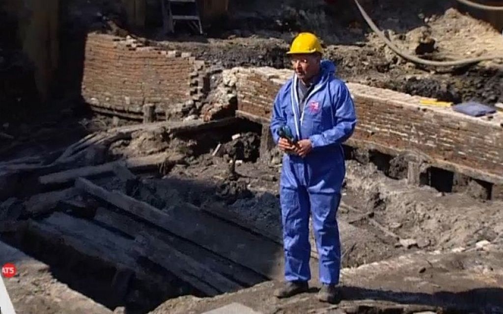 17th-century Jewish slum unearthed in Amsterdam | The Times of Israel