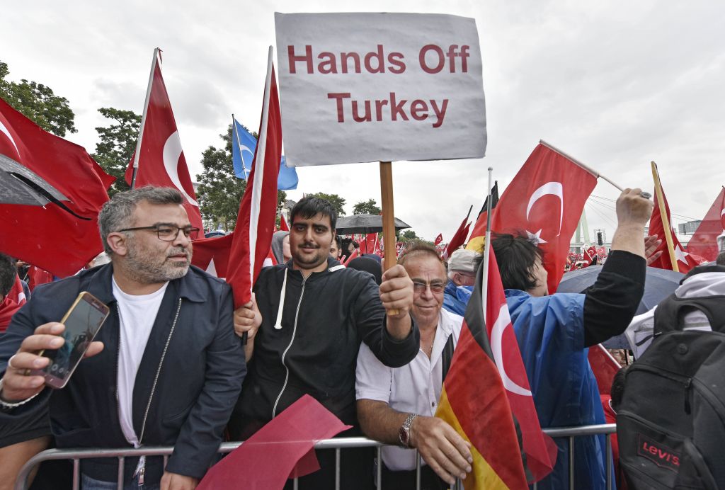 Erdogan supporters rally in Germany, denounce failed coup | The Times ...