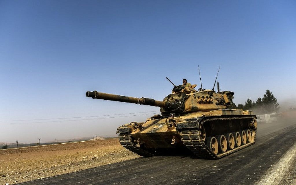 Turkish tanks roll into Syria to confront Islamic State | The Times of ...