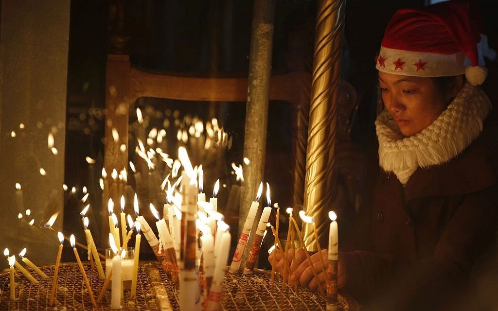 Thousands of faithful celebrate Christmas in Bethlehem | The Times of ...