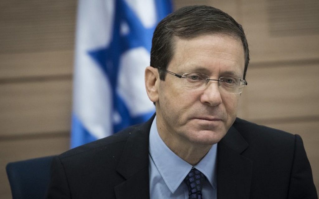 Herzog praises Trump stances on anti-Semitism, Israel | The Times of Israel