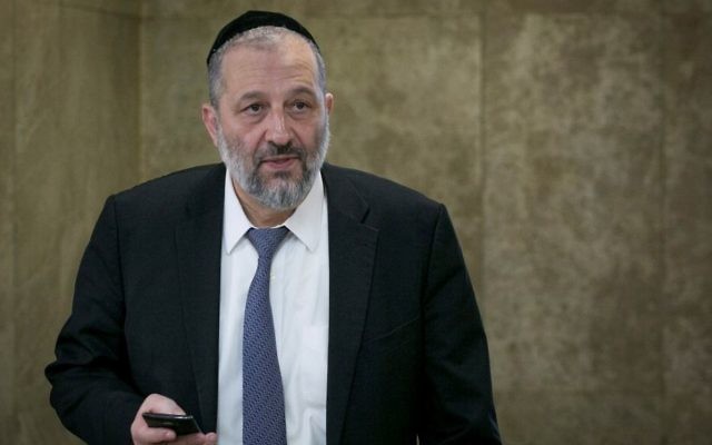 Deri to be questioned on corruption allegations -- report | The Times ...