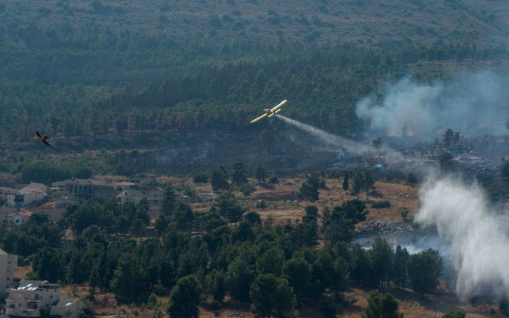 Fire breaks out at IDF munitions base in central Israel | The Times of ...