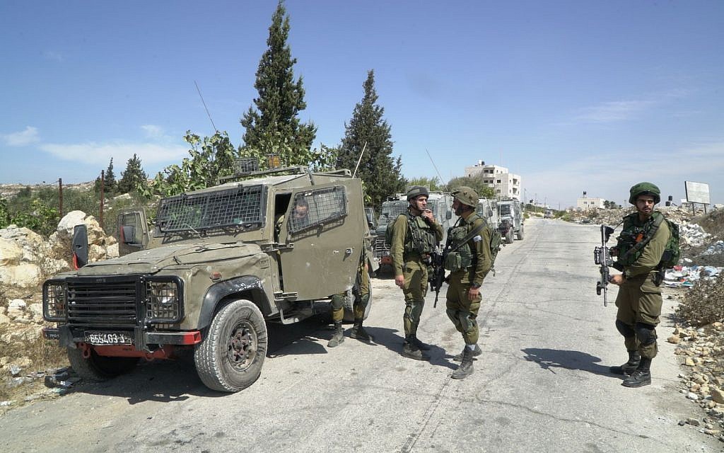 After deadly shooting, IDF seals off hometown of Har Adar terrorist ...