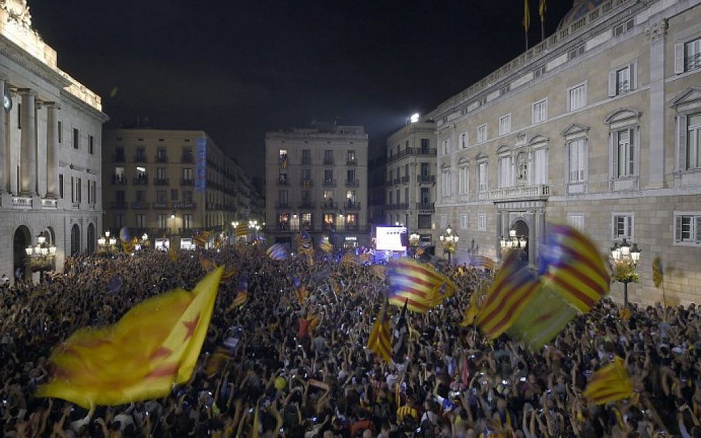 Breaking neutrality, Spanish Jews come out against Catalan independence ...
