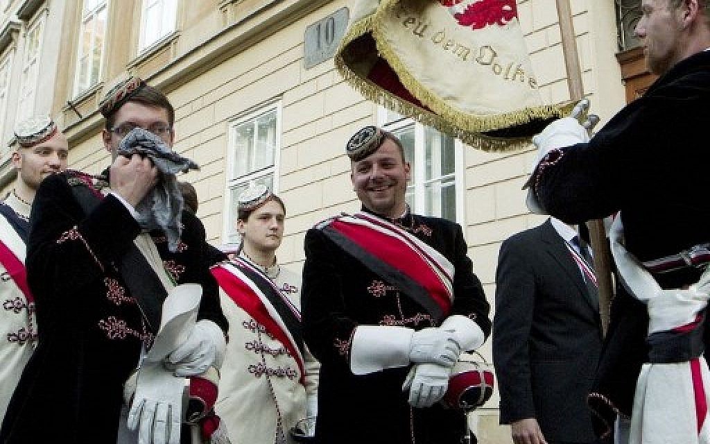 Austria's nationalist 'frats' prepare for government | The Times of Israel
