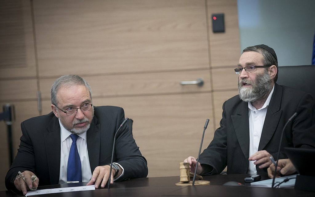 Coalition partners spar over ultra-Orthodox draft bill | The Times of ...