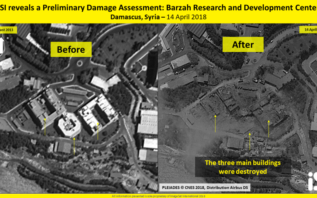 Satellite photos show precision of raid on Iranian military facility in ...
