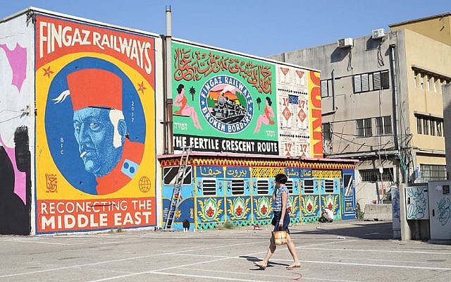 Mural festival brings wall-to-wall art to Haifa | The Times of Israel