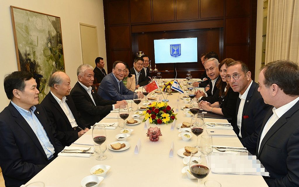 PM lauds 'growing friendship' between Israel, China as he hosts vice ...