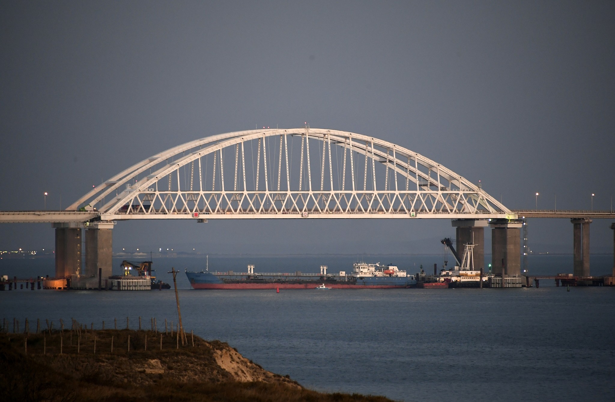 Ukraine says Russia fired on ships off Crimea, seized 3 vessels | The ...