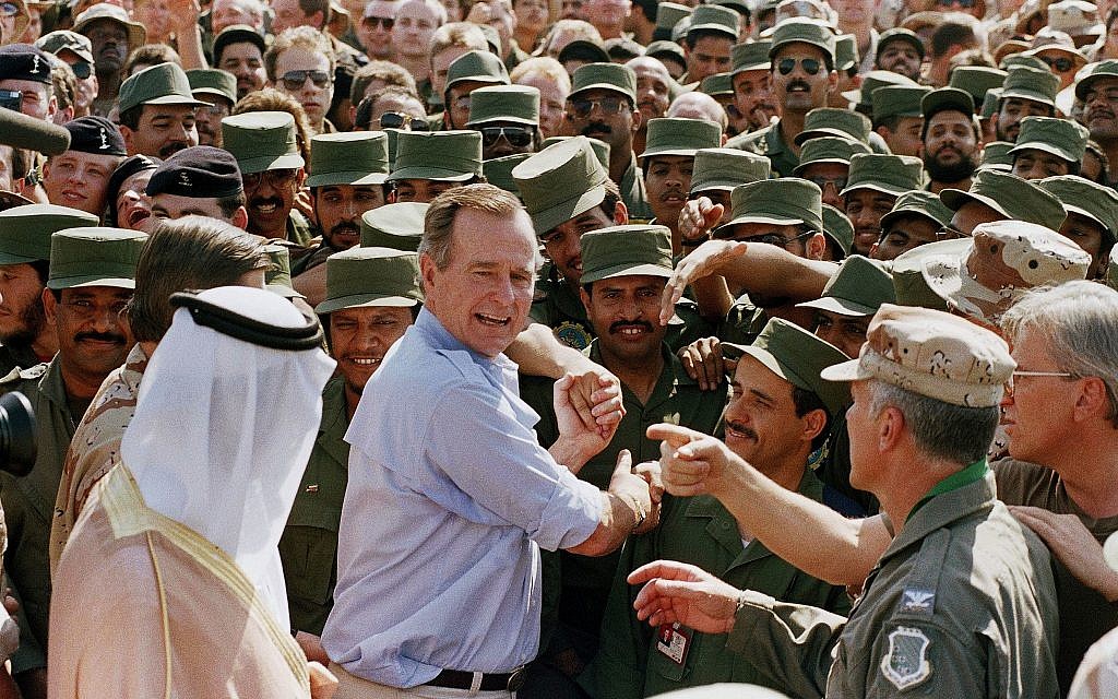 1991 Gulf War looms large over Bush's Mideast legacy | The Times of Israel