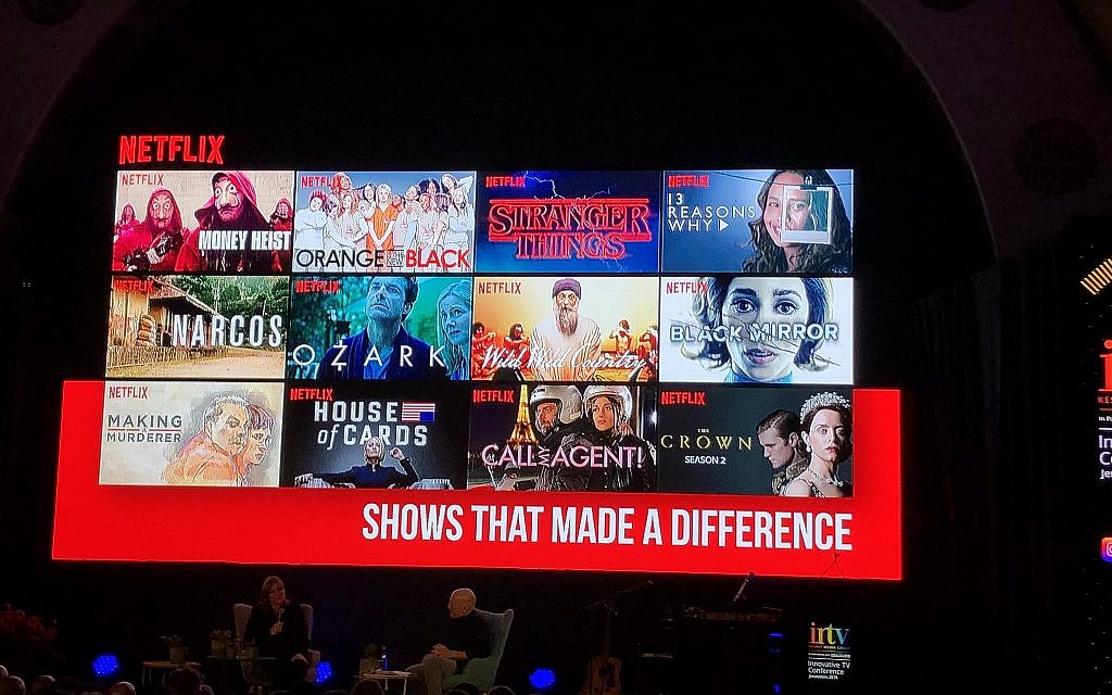 Netflix exec tells Jerusalem gathering: Foreign shows are 'essential ...