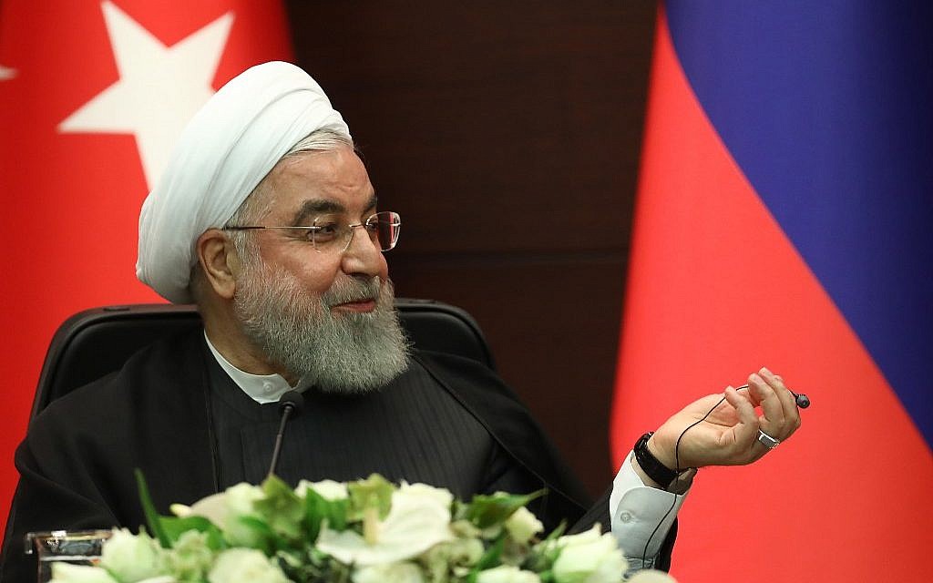 Iran's president says Israel 'undoubtedly' backing Islamic State in ...
