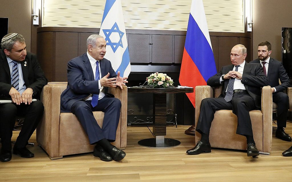 Netanyahu, Putin speak ahead of visit by Rusian leader to Israel next ...