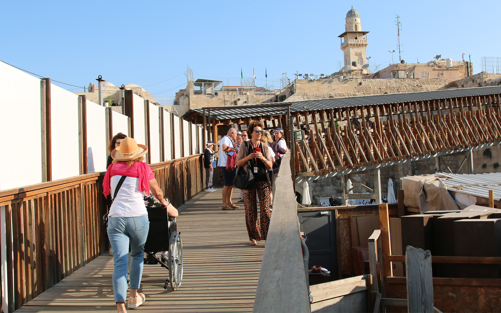 Holy rolling: Old City sites, lanes now accessible for travelers in ...