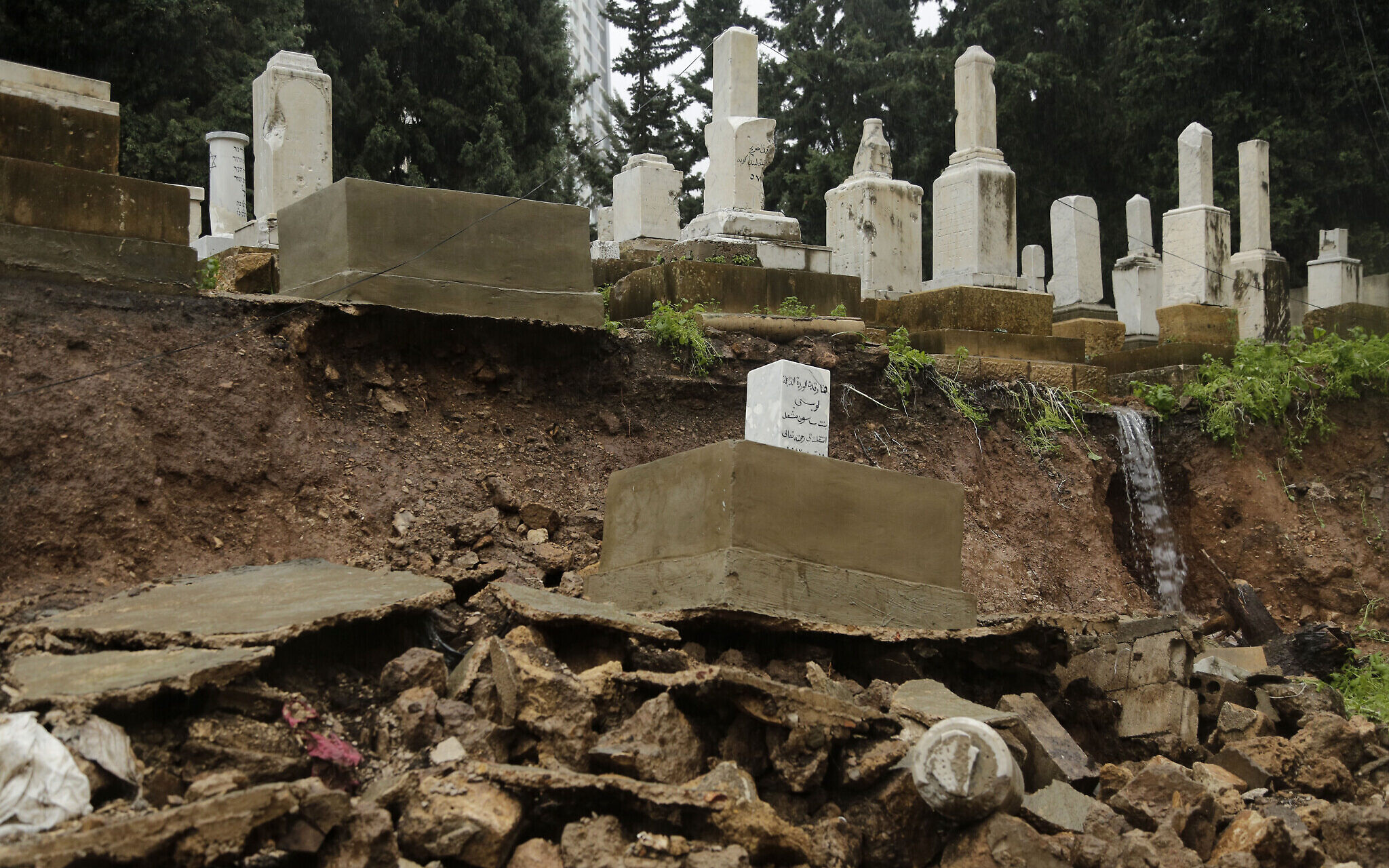 Beirut floodwaters sweep away Jewish graves | The Times of Israel