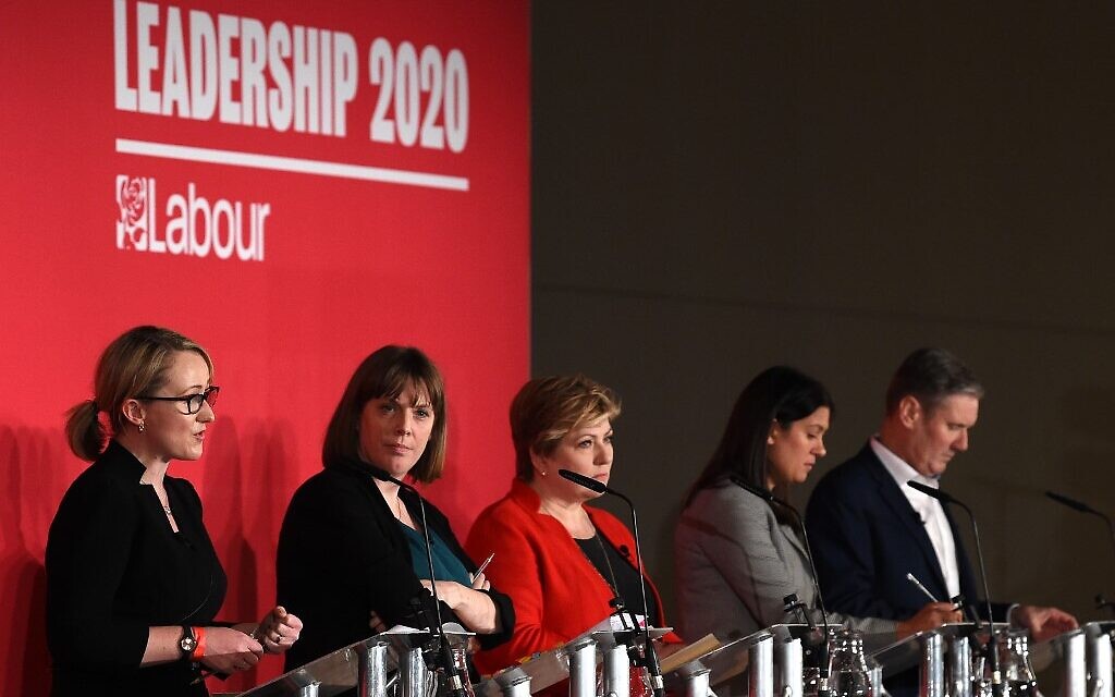 At first debate, UK Labour leadership rivals vow to take on anti ...