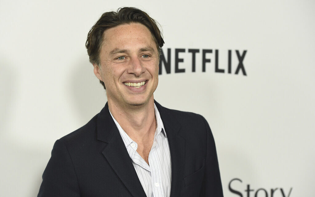 Zach Braff says he’d like to play Jon Ossoff on ‘SNL’ | The Times of Israel