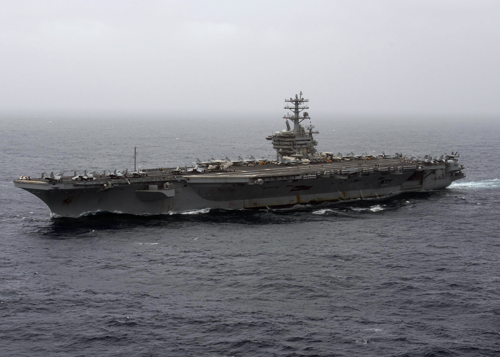 US Moves Carrier Strike Group Out Of Gulf As Tensions With Iran Appear